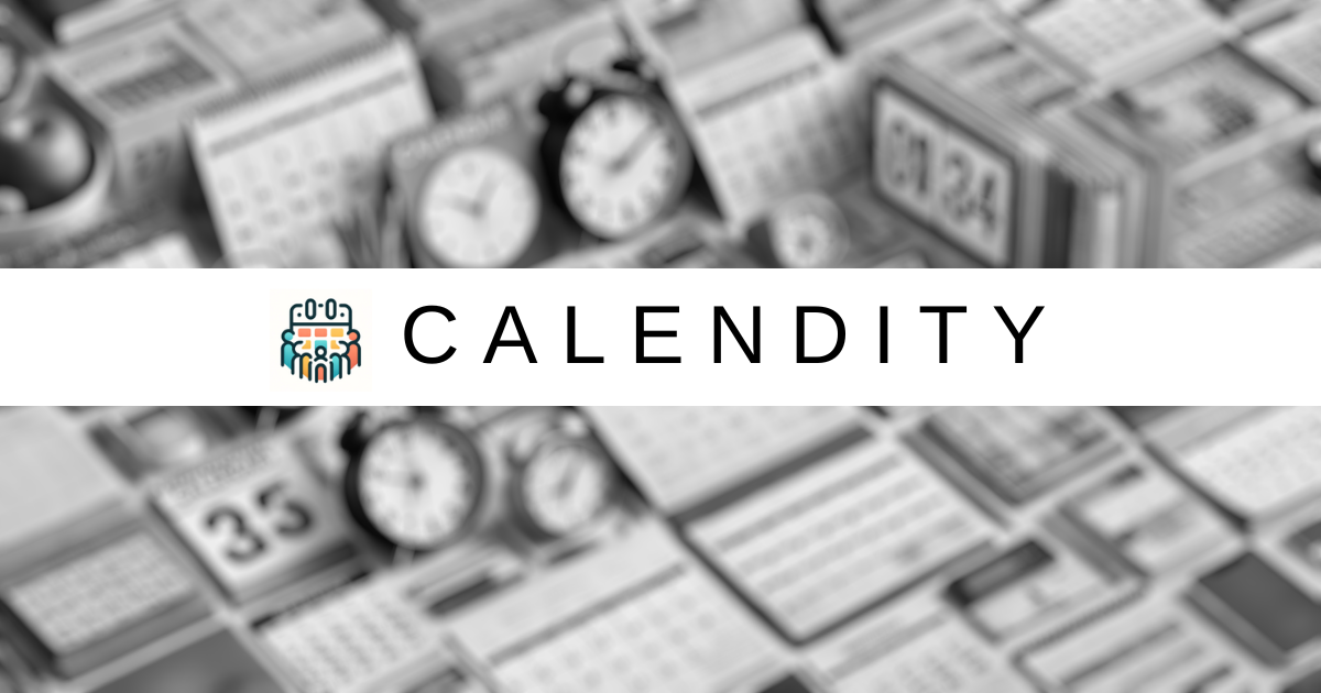 Calendity – Calendar Automation for Community Builders